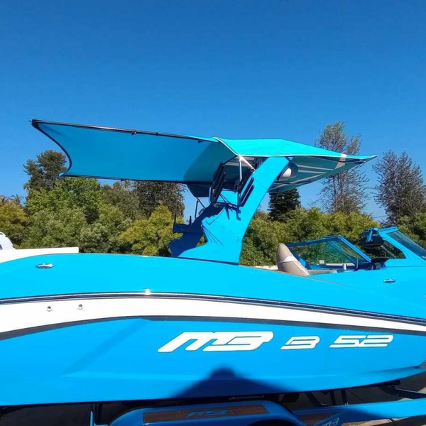 MB Boats Solid Tower Bimini Shade Extension - Wake Life