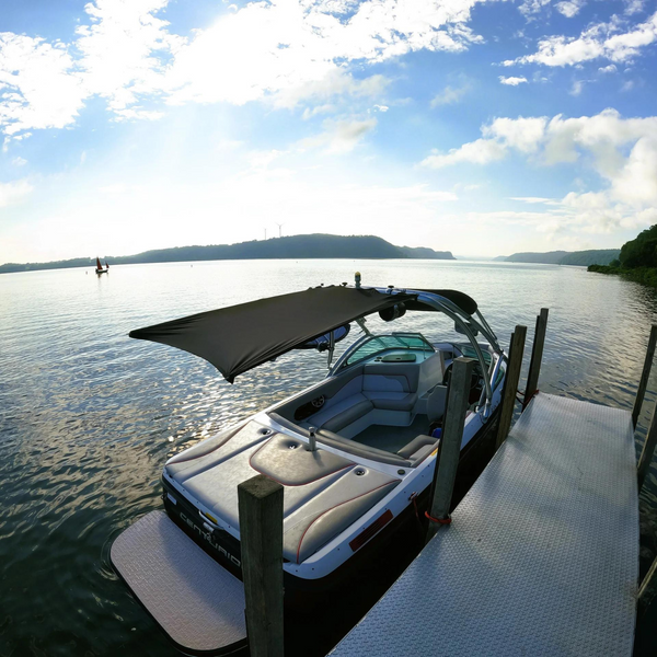 Universal Wake Boat Tower Bimini Shade Extension - Wake Life