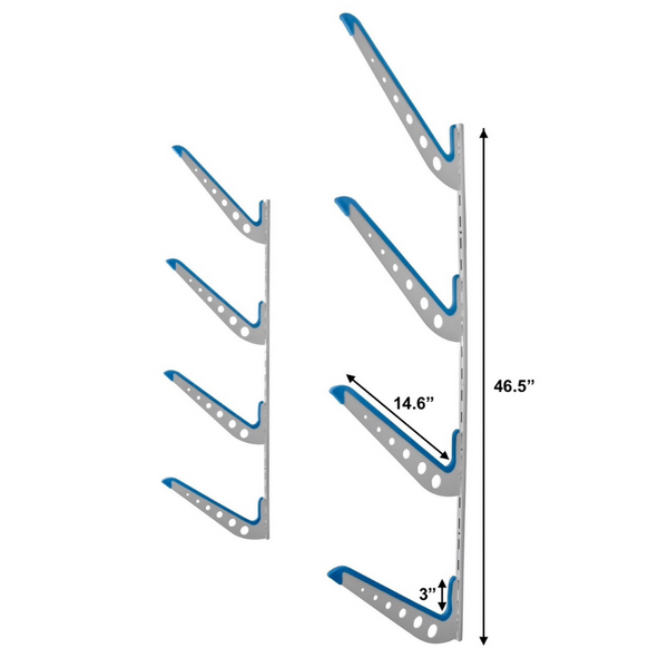 Wakesurf/Wakeboard Wall Storage Rack - Wake Life